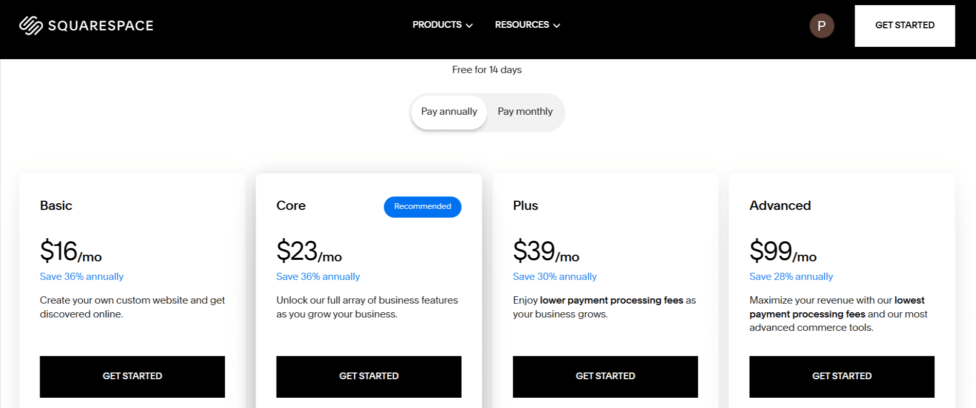 Squarespace Pricing (2026) Compare Plans and Features